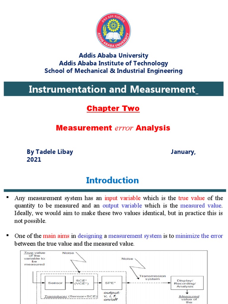 Measurement Error Analysis Overview | PDF | Accuracy And Precision ...