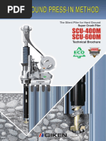 Method Statement Sheet Piling Works | PDF | Deep Foundation | Rail ...