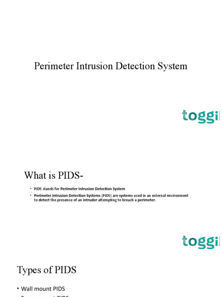 A Presentation On PIDS | PDF | Technology & Engineering