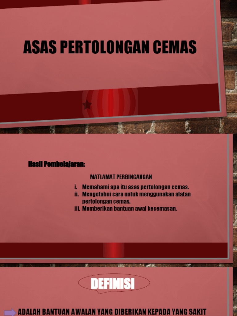 Asas Pertolongan Cemas | PDF