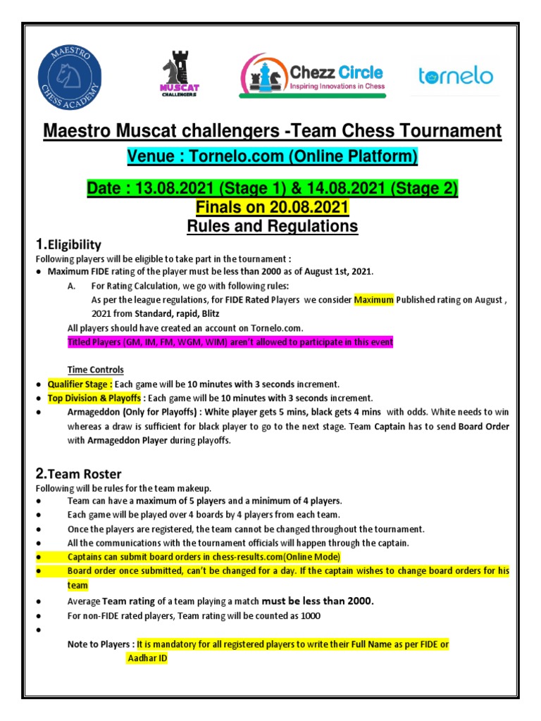 Muscat Team-Final | PDF | Competitive Games | Sports