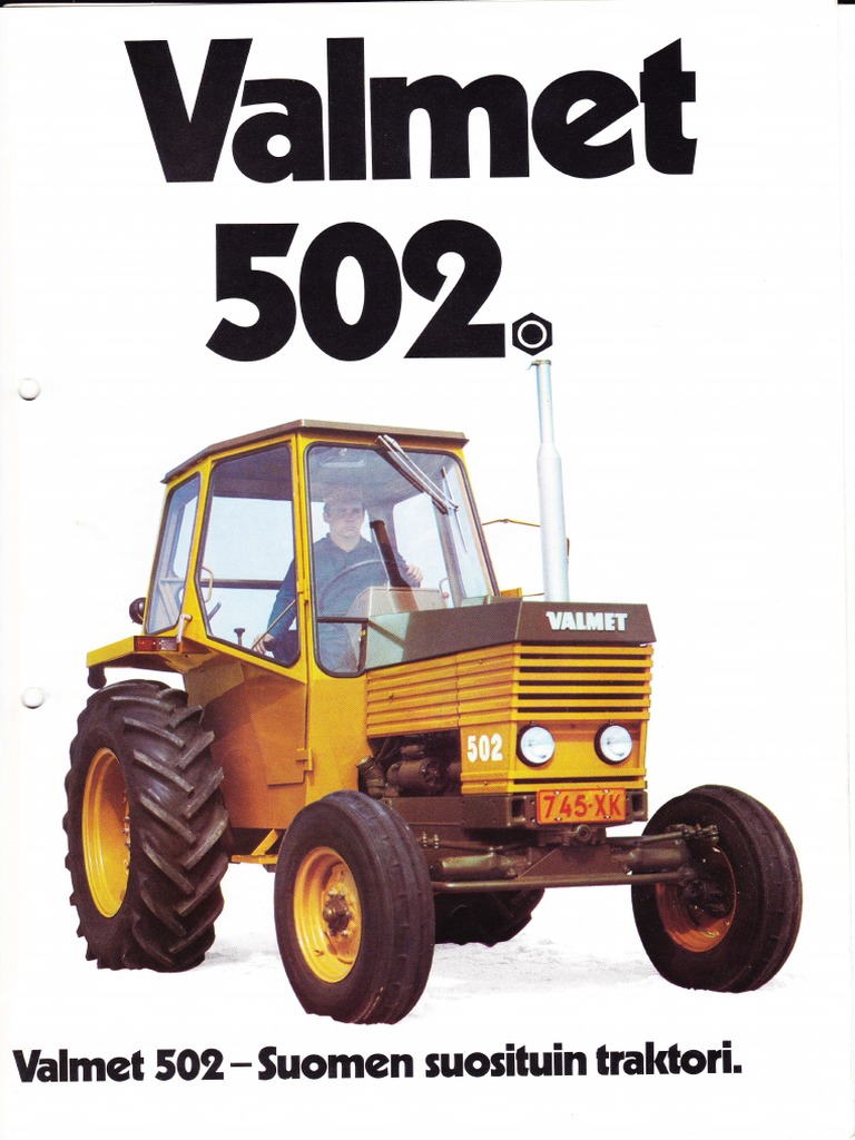Valmet 502 Esite | PDF