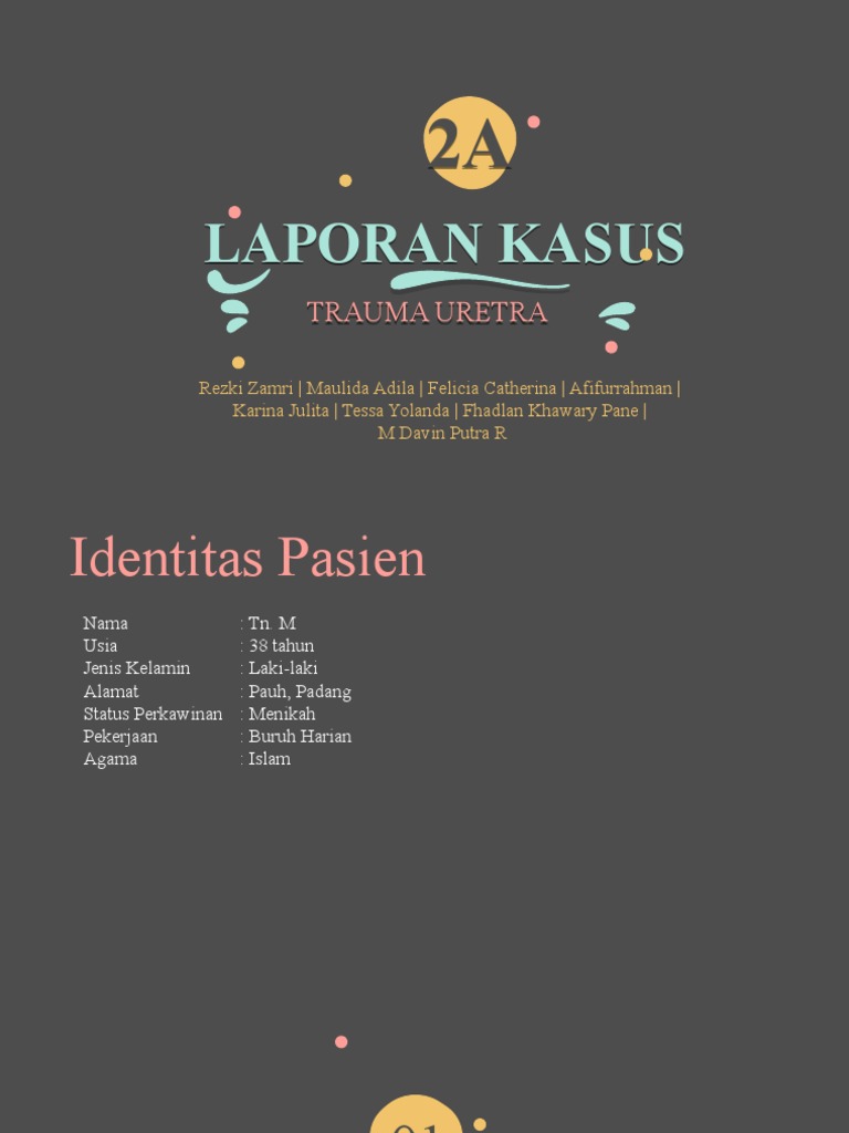 Trauma Uretra: Kasus Ruptur Uretra | PDF | Gaya Hidup