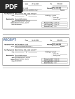 Hand Receipt Template Example | PDF