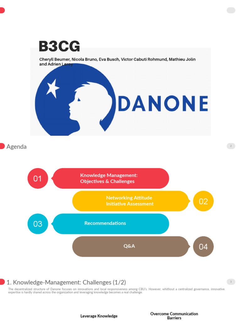 Danone Case Study HBR | PDF | Innovation | Employment