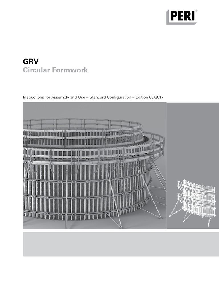 GRV Circular Formwork Instructions For Assembly and Use | PDF | Safety ...