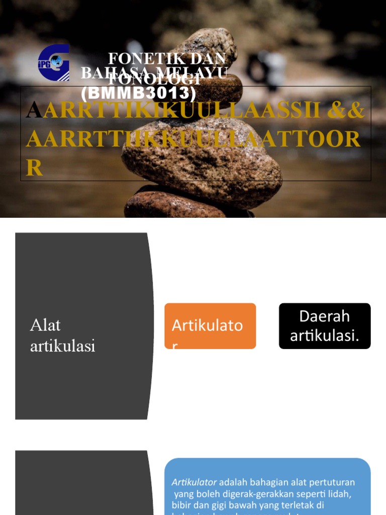 2 Artikulasi Dan Artikulator | PDF