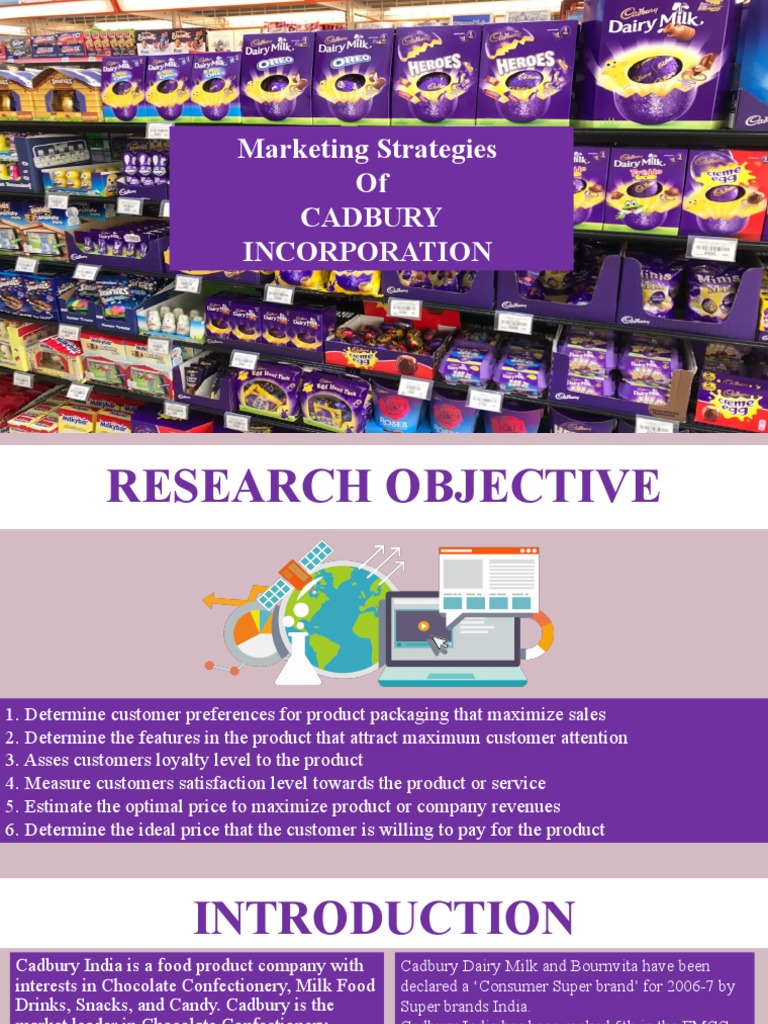 Presentation On Marketing Strategies of Cadbury | PDF | Brand | Chocolate