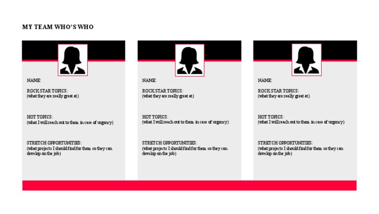 My Team Whos Who Eng | PDF | Games & Activities | Young Adult