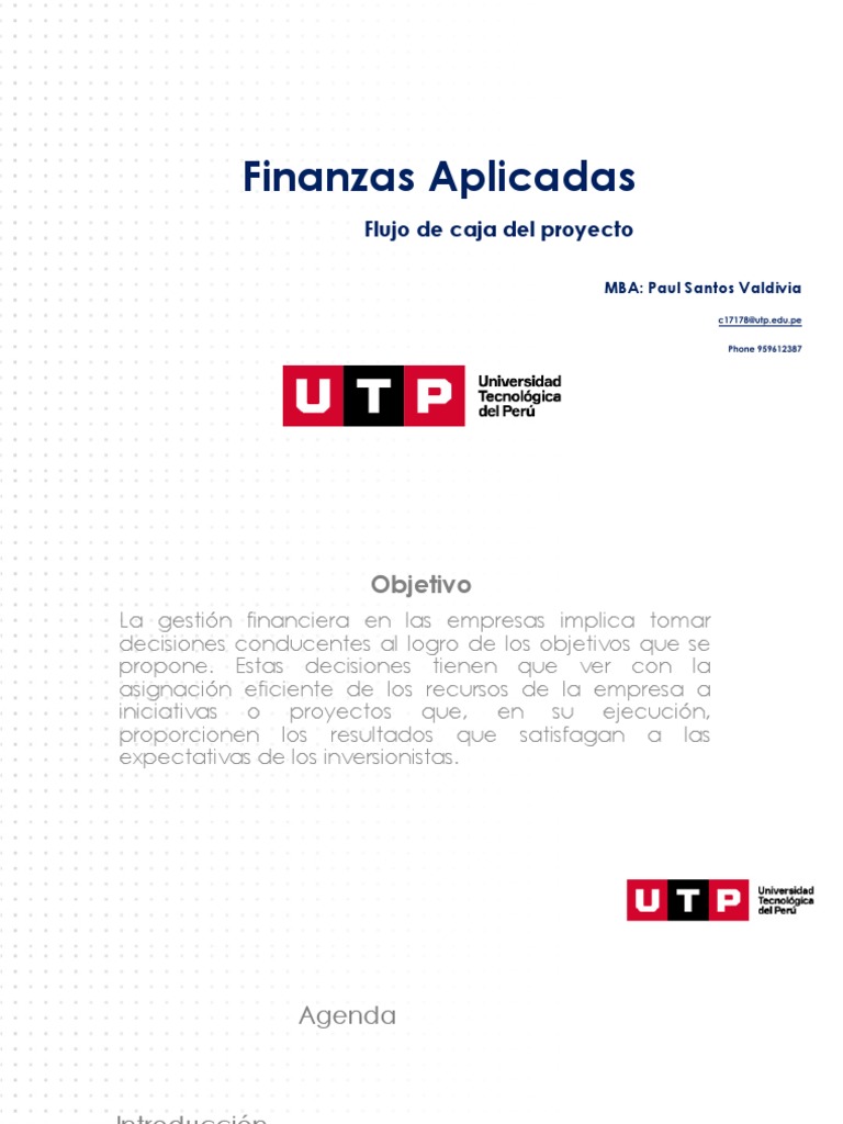 Flujo de Caja Del Proyecto | PDF | Flujo de efectivo | Presupuesto