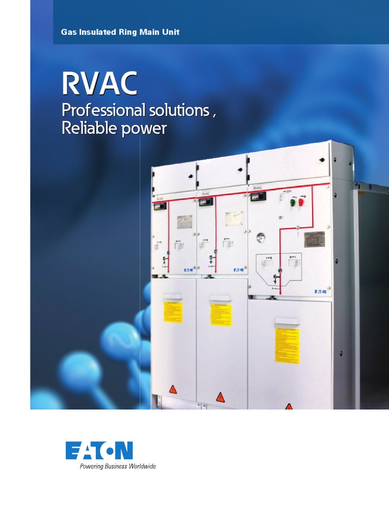 RVAC - RMU Catalog - June-2018 | PDF | Electricity | Electrical Engineering