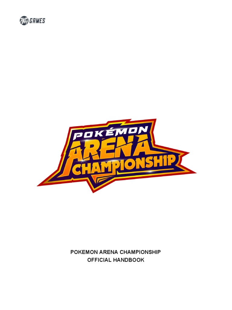 32-Pokemon Arena Championship Maret 2021 Official Rulebook | PDF