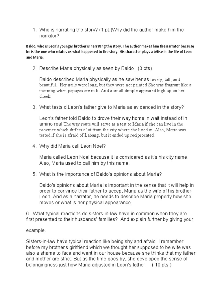 2 How My Brother Leon Brought Home His Wife | PDF