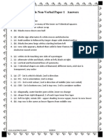 11 Plus NVR Practice Test 1 | PDF | Shape | Rectangle