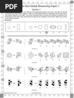 6 7 Non Verbal Reasoning Bond Starter Paper | PDF | Cognition ...