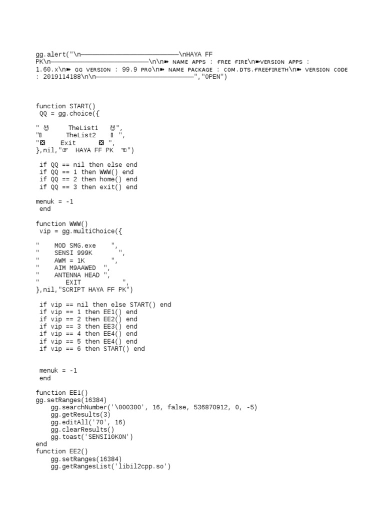 Headshot+Aimlock Script | PDF