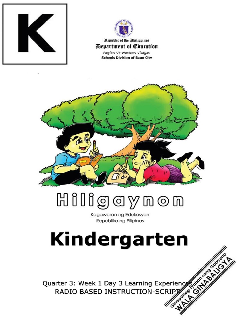 Kindergarten Radio Based Instruction Script Rev2 | PDF