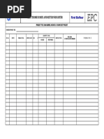 Welders Continuity Log: Name Welder ID Process | PDF | Technology ...