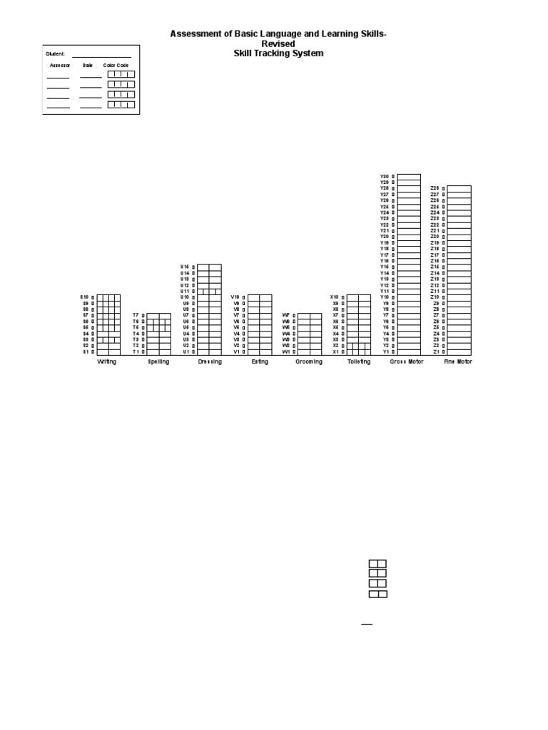 Basic Language Skills Assessment Tool | PDF