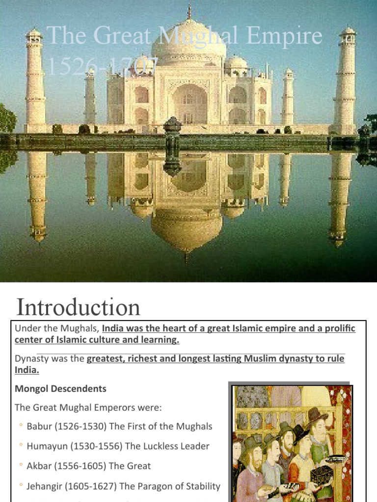 7.1 Mughal Empire | PDF | Mughal Empire | Timurid Dynasty
