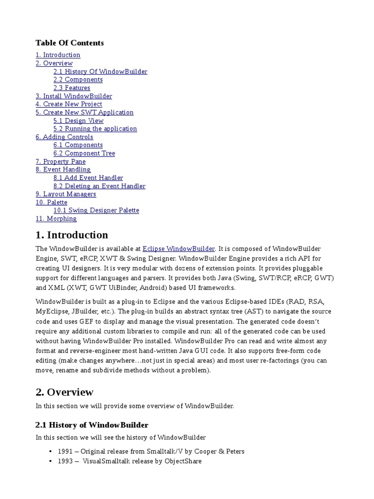 Swt Designer Pdf Page Layout Menu Computing