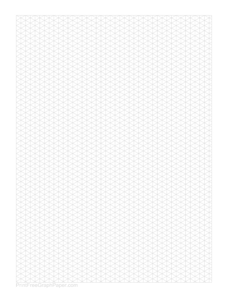 Isometric Graph Paper | PDF