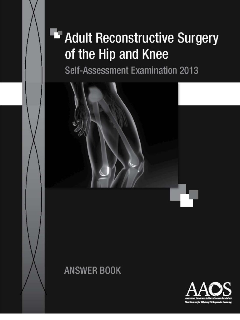 Aaos 2013 | PDF | Knee | Diseases And Disorders