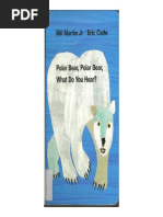 Polar Bear, Polar Bear What Do You HEAR | PDF