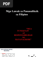 Katangian, Tungkulin at Responsibilidad NG Mananaliksik | PDF