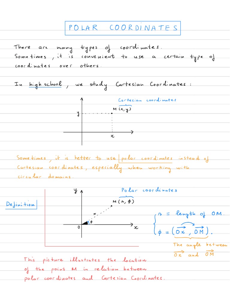 Study Coordinates Types Of Pdf Mathematics Analytic Geometry