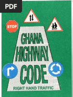 Zambian High Way Code | PDF | Traffic | Traffic Light
