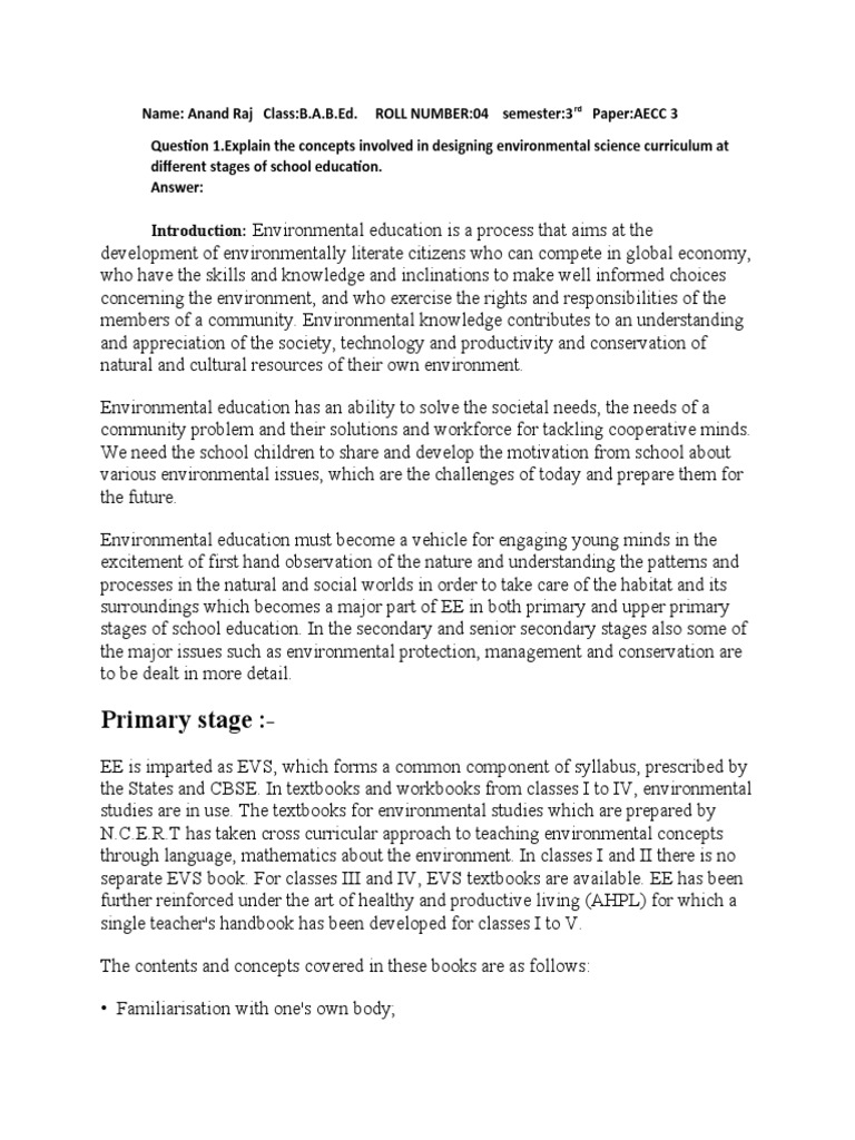 Aecc 3 Pdf Sustainability Natural Environment