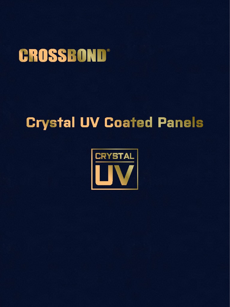 Crossbond Crystal UV Coated Panels MDF 2021 | PDF | Ultraviolet | Adhesive
