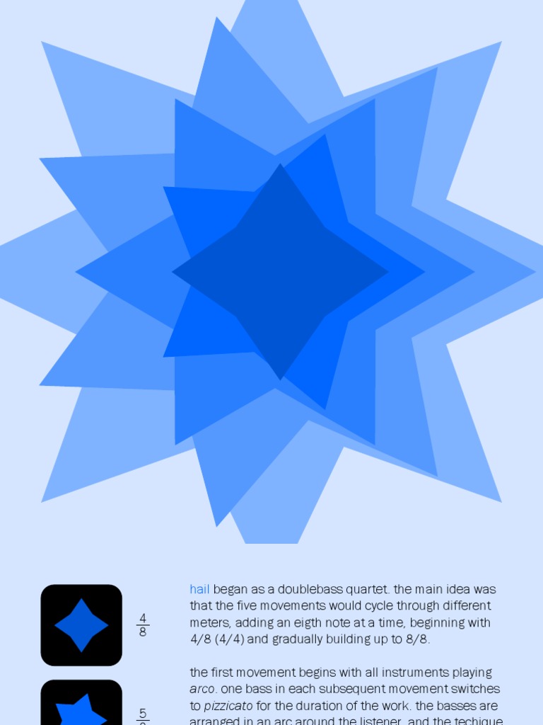 Hail Liner Notes | PDF
