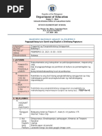 Co Lesson Plan Filipino 5 Quarter 1 | PDF