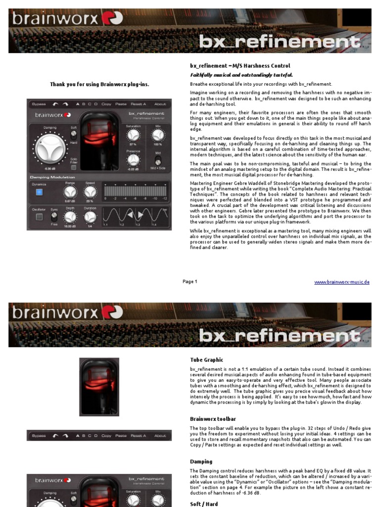 BX Refinement Manual | PDF | Damping | Computer Engineering