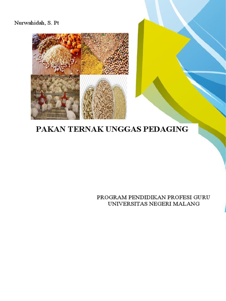 Bahan Ajar - Bahan Pakan Ternak Unggas Pedaging | PDF