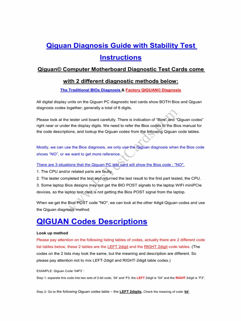 Factory Qi Guan Codes W Stability Charts | PDF