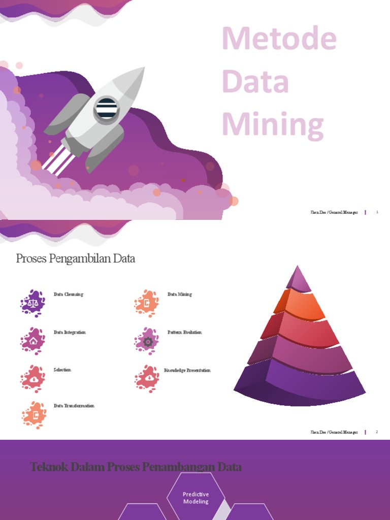 Metode Data Mining: Jhon Dee / General Manager | PDF | Data ...