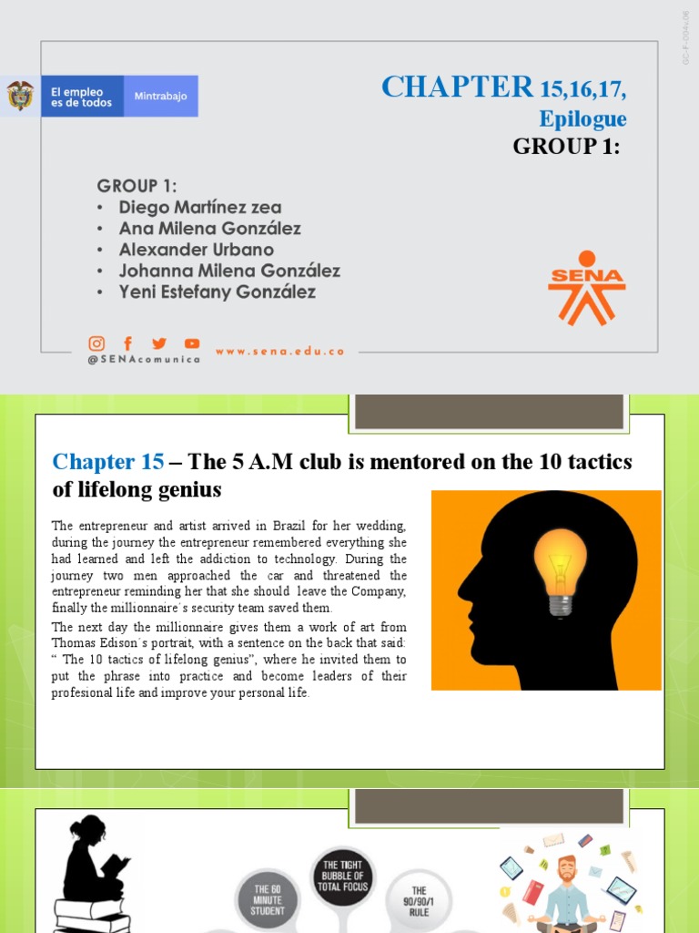 The 5 Am Club. | PDF