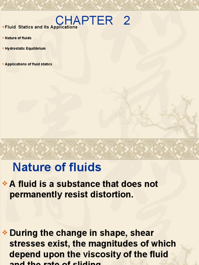 Fluid Statics for Engineering Students | PDF | Pressure | Pressure ...