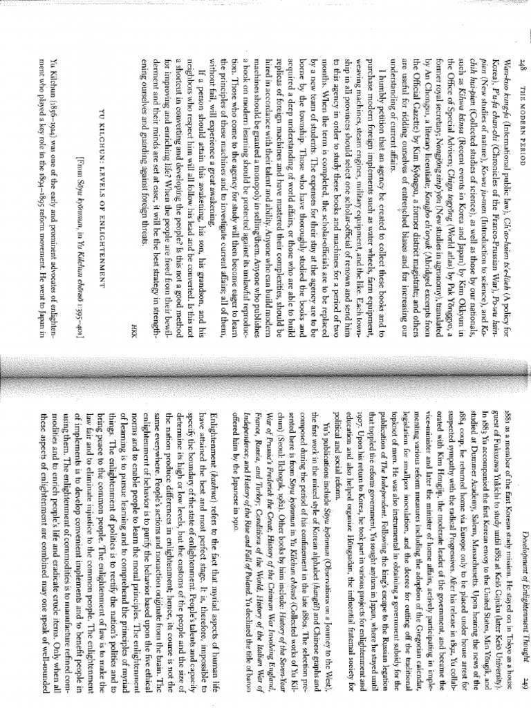 Week 6 - Excerpt From Sources of Korean Tradition | PDF