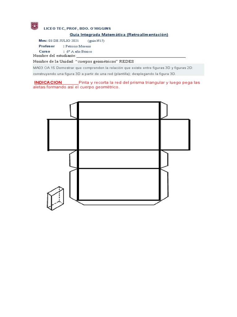 Redes Geometricas (Cubo) | PDF
