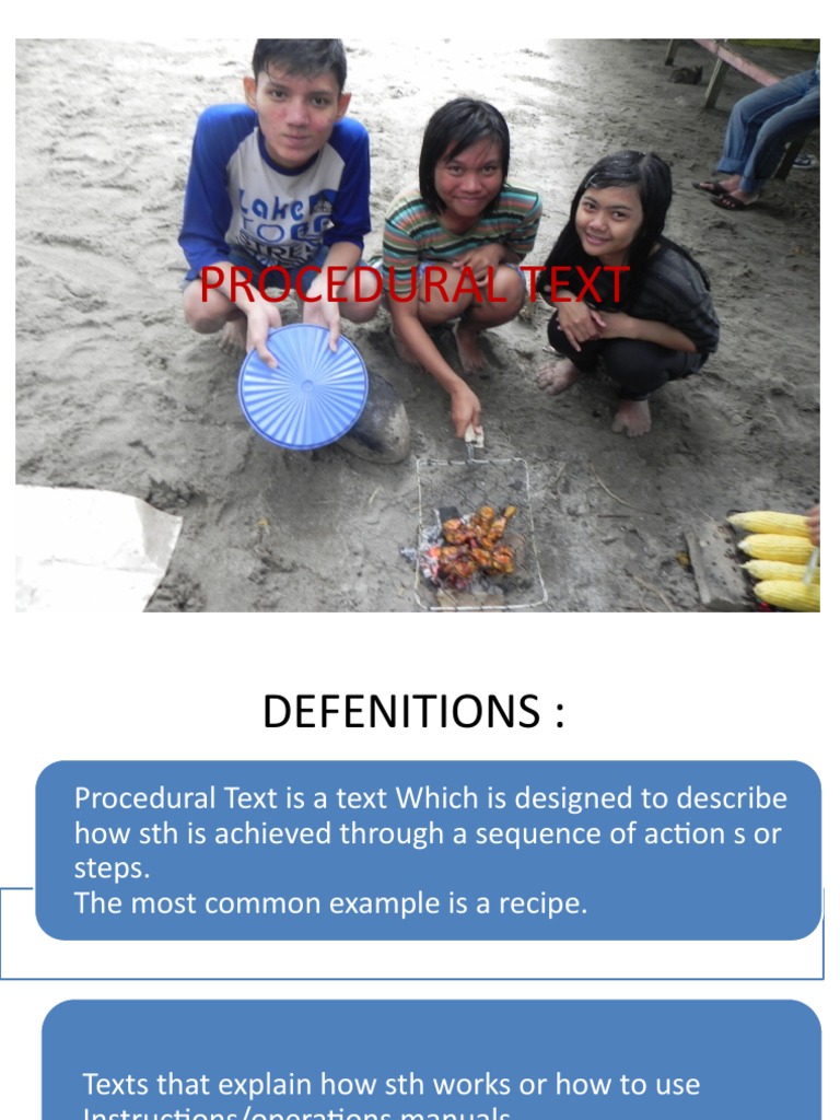 How to Analyze and Create Procedural Texts: A Guide to Understanding ...