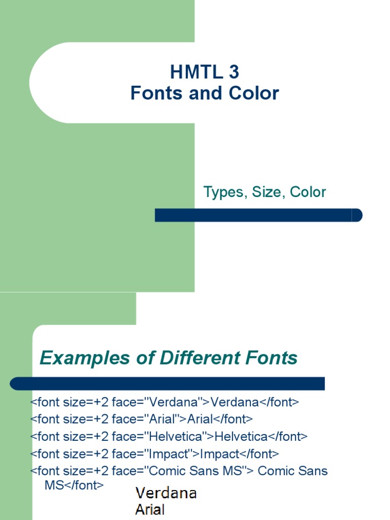 3 Fonts and Color | PDF | Computing | Graphic Design
