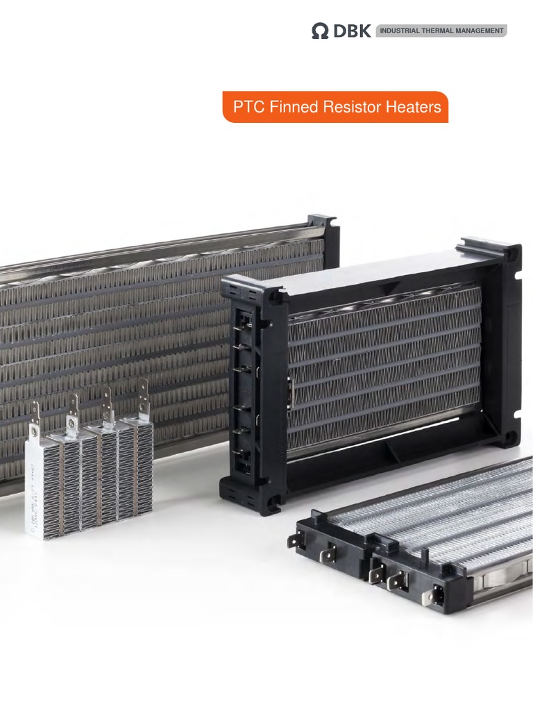 PTC Finned Resistor Heaters: Industrial Thermal Management | PDF ...