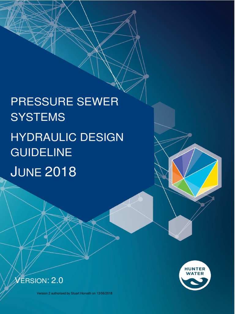 Pressure Sewer Systems Hydraulic Design Guideline UNE: Ersion | PDF ...