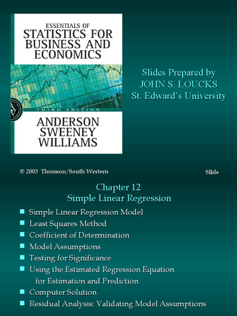 Slides Prepared by John S. Loucks St. Edward's University | PDF ...