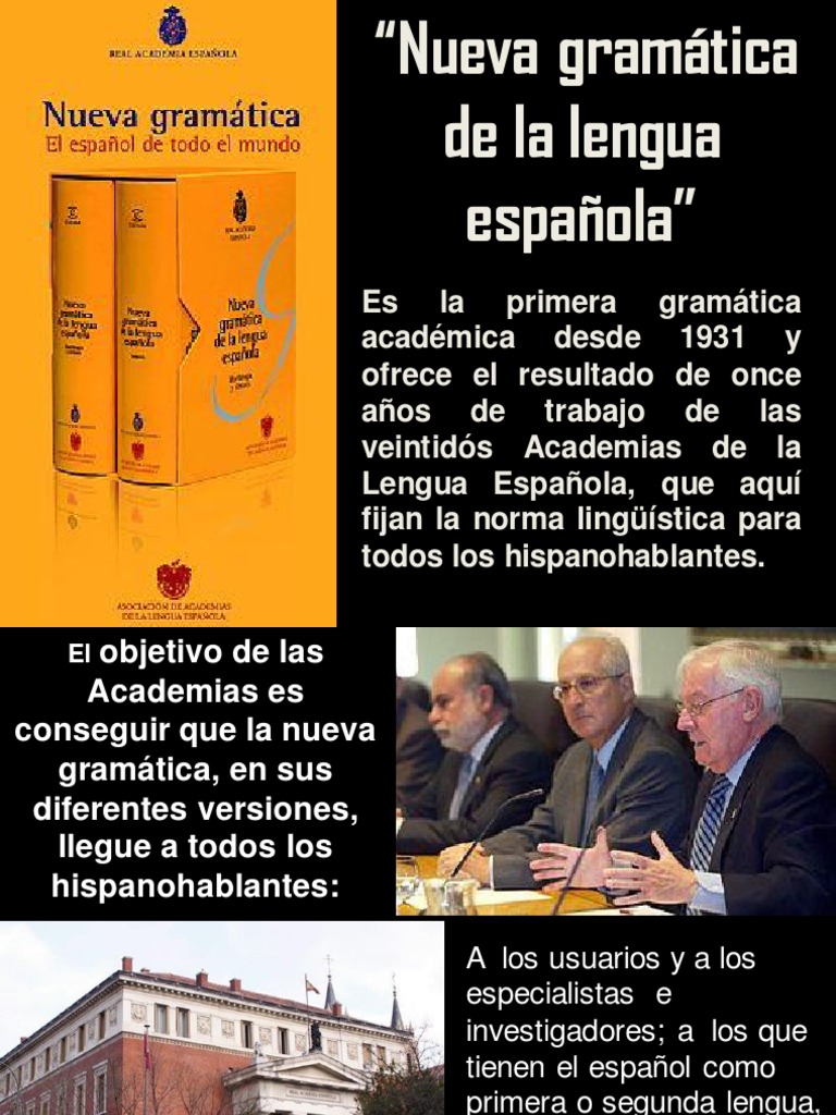 Nueva gramática de la lengua española | PDF | Género gramatical ...