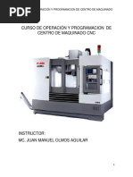 10 Ejemplos de Programacion CNC | PDF | Control numerico | Programación ...